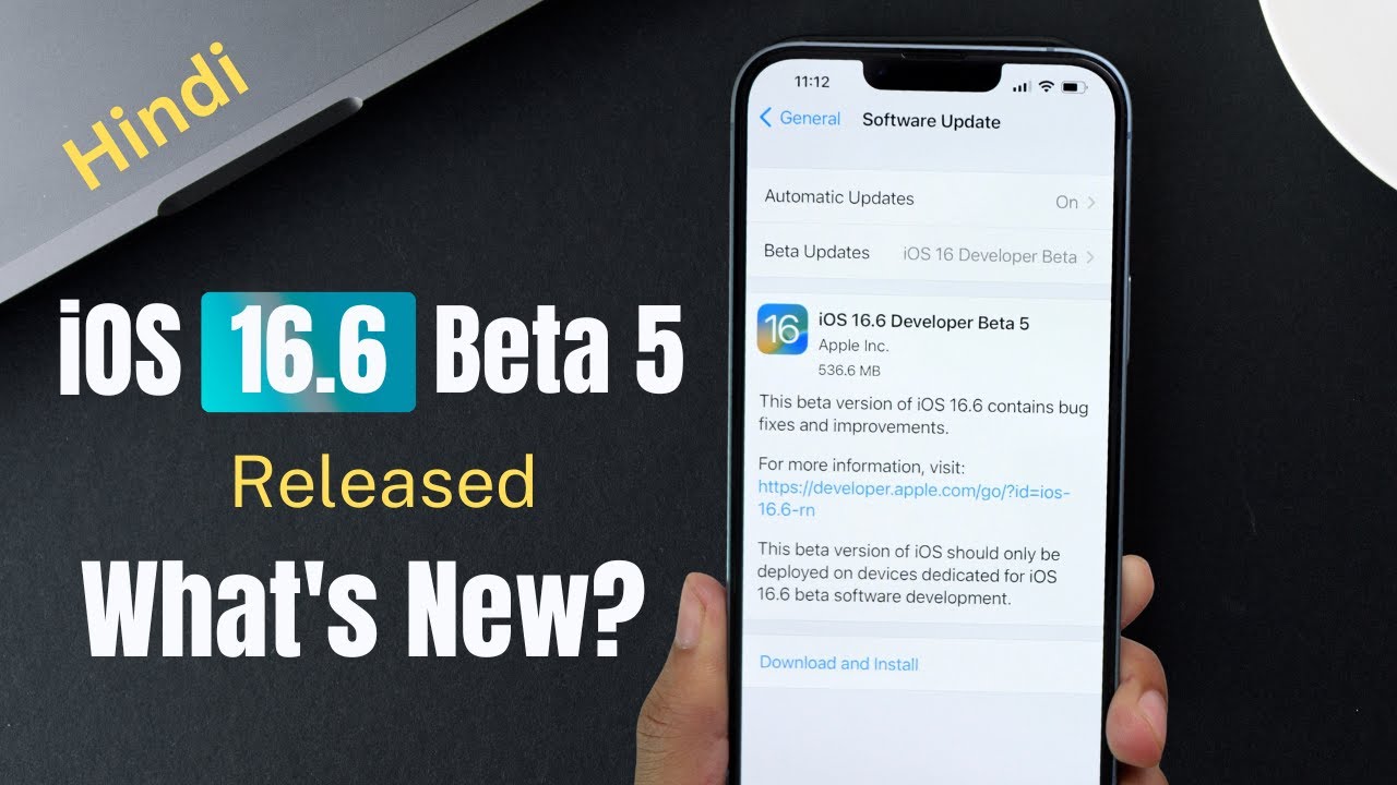 iOS 16.6 Beta 5 | iOS 16.6 Beta 5 Released What's New? | Hindi - YouTube