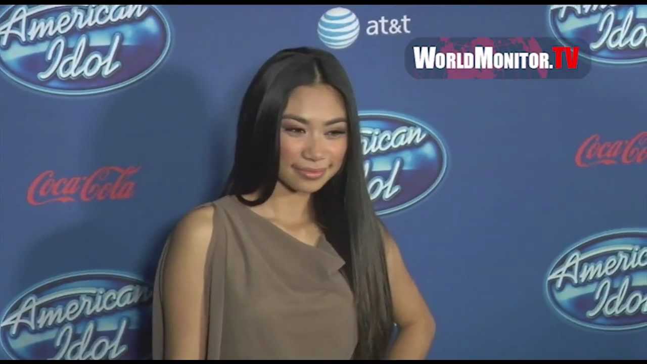Singer Jessica Sanchez arrives at Fox's American Idol premiere 2013 ...