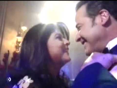 Victoria Ruffo y Cesar Evora (LAURA PAUSINI)