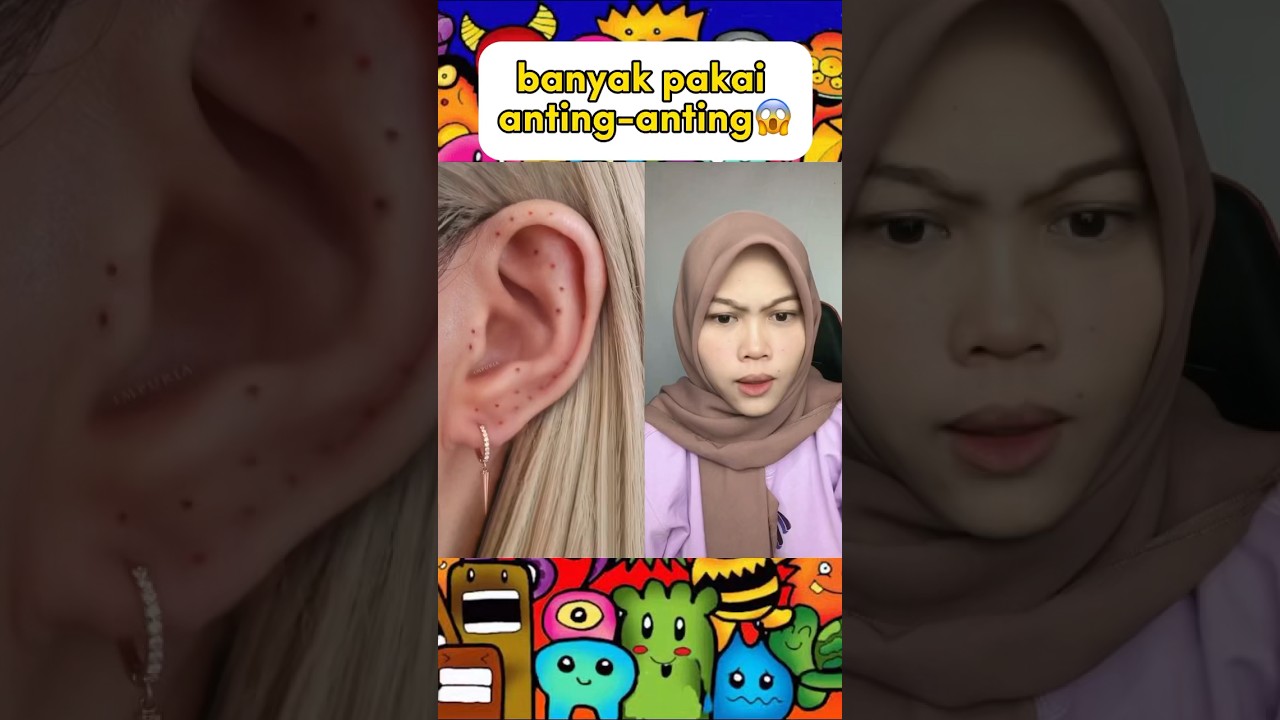 telinganya banyak lobang bekas anting-anting 😱⁉️ - YouTube