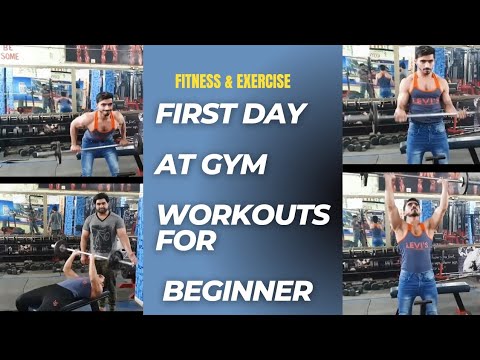 First Day At Gym | Workouts For Beginners | Bodyline Gym Fitness - YouTube