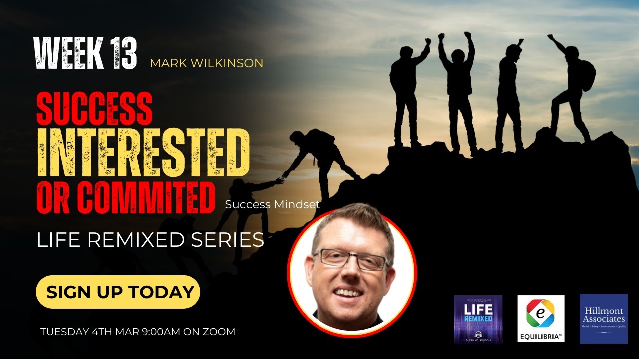 Life Remixed and Equilibria Leadership Series 2025 - Interested or Committed? - YouTube