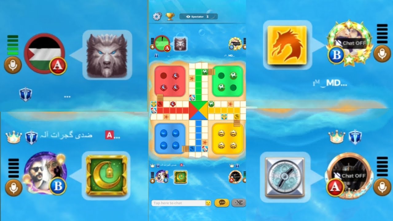 Yalla Ludo 5M Game Play | Yalla Ludo Gameplay.کیم 5M یلا لودو - YouTube