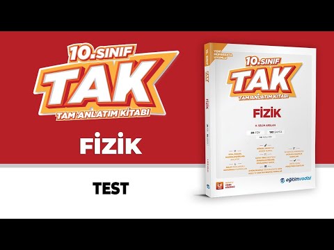 10. Sınıf Fizik Tam Anlatım Kitabı 12. Föy Test Soru Çözümleri