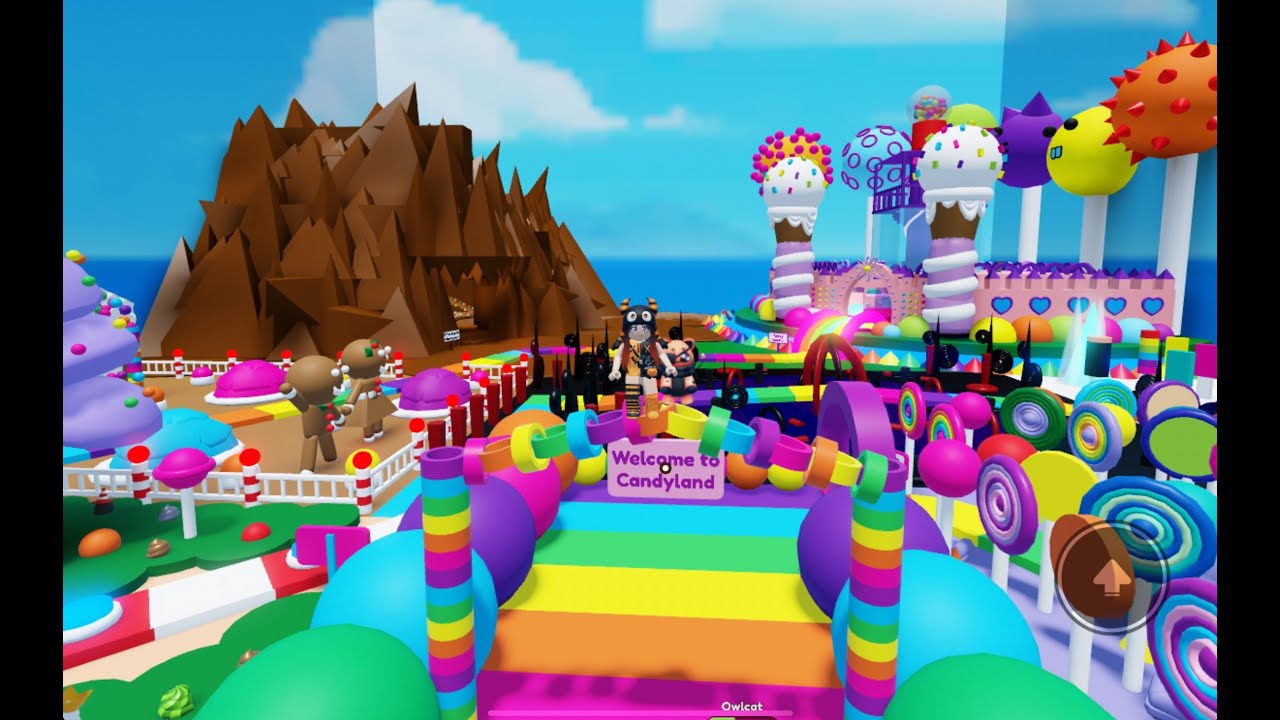 Roblox Ropets Candyland Build - YouTube