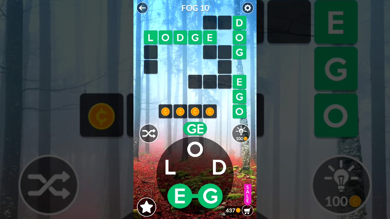 Wordscapes Fog 10 | Wordscapes Answers - YouTube