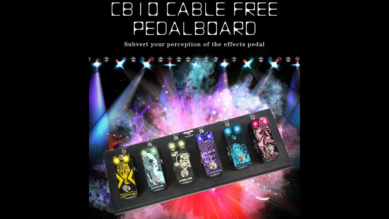 SETUP YOUR SWIFF CB10 : Cable Free Pedal Board - YouTube