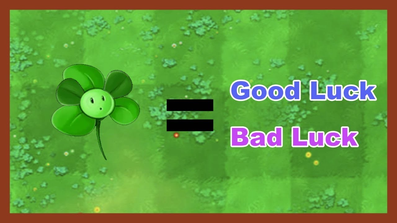 Plants vs Zombies MOD New Plants (5 Leaf Clover) - YouTube