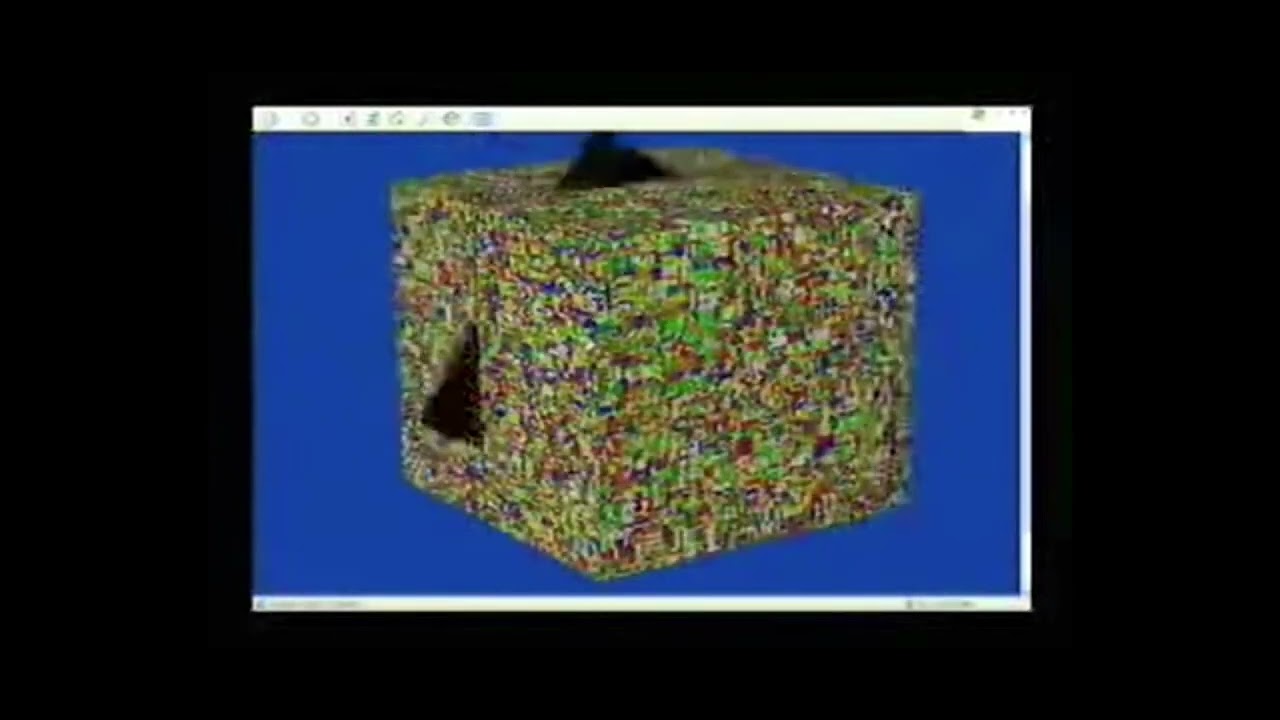 1000x1000x1000 rubix cube solve - YouTube