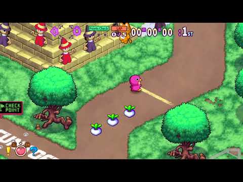 (PB) Hashire Hebereke: EX | Time Attack mode: Hebe Stage with Pen-chan - 00'21''48