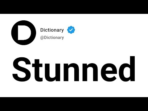 Stunned Meaning In English - YouTube