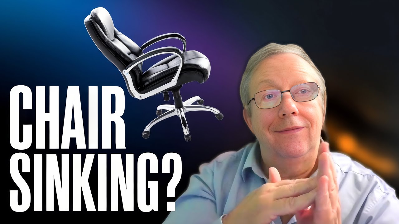 How to stop your Chair Sinking . Strut Replacement in 5 Minutes FLAT ...