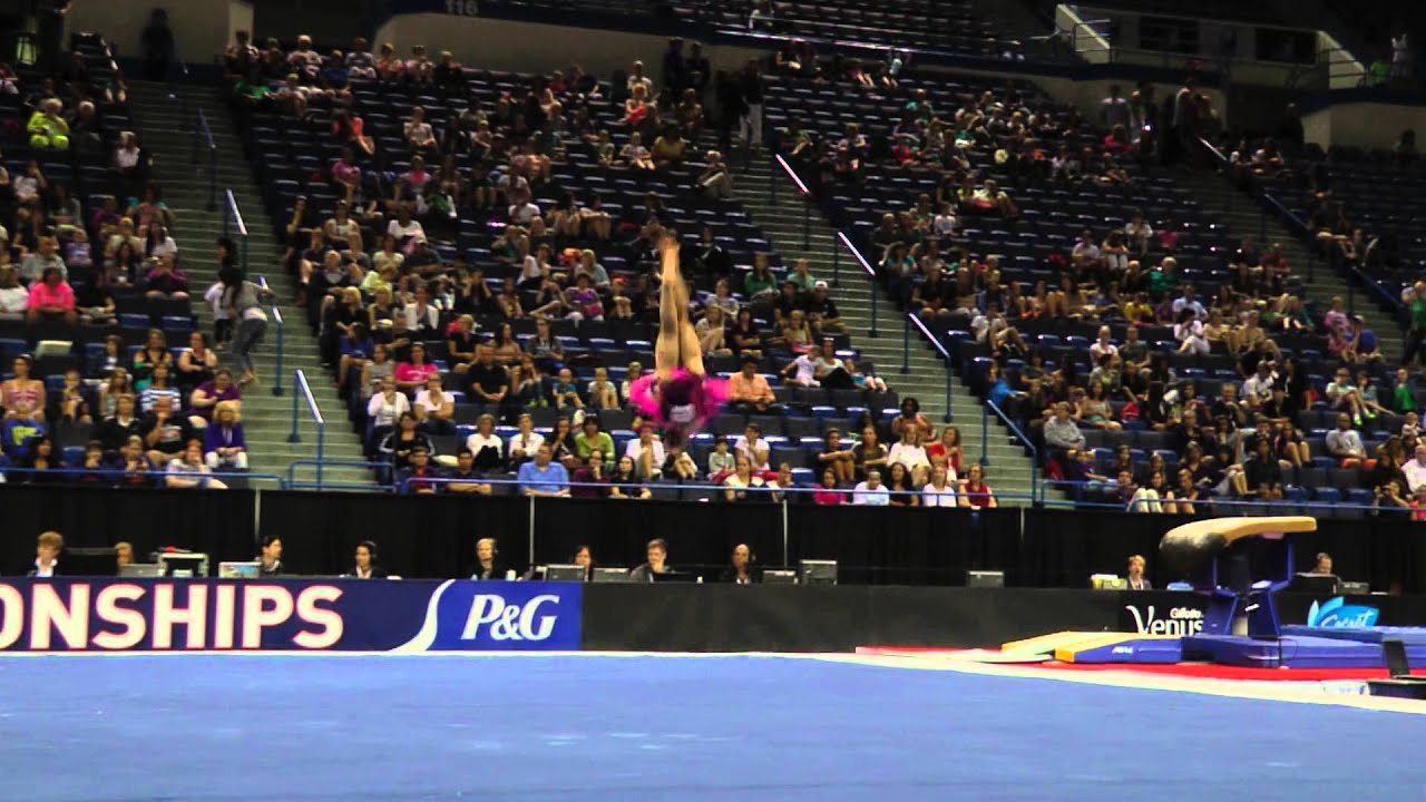 Abby Paulson - Floor Exercise - 2013 P&G Gymnastics Championships - Jr ...