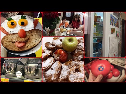 ALMALI PONÇİKLERİM 🍎🥯MİKSER AXTARIRAM 🍧SOYUDUCU TEMİZLEDİM 🧽 SEHER YEMEYİ VLOG