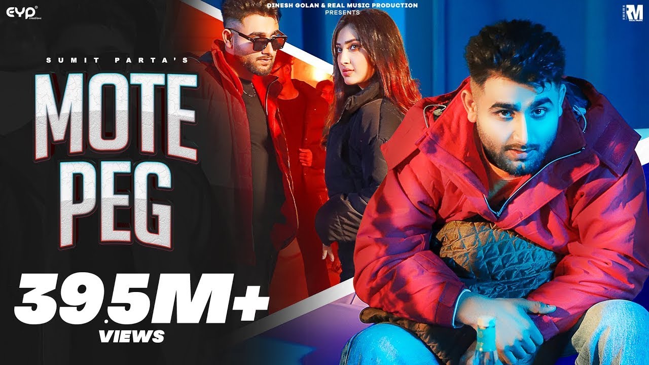MOTE PEG Official Video | Sumit Parta | Isha Sharma | New Haryanvi Song ...