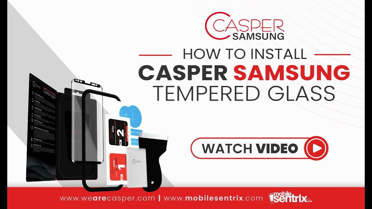 Casper Premium Tempered Glass is now available for Samsung Phones ...
