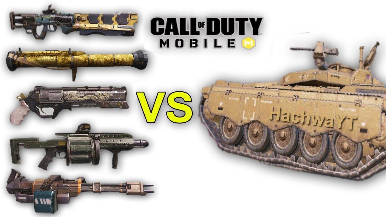 Tank vs Heavy and Legendary Weapons in COD Mobile | Call of Duty Mobile ...