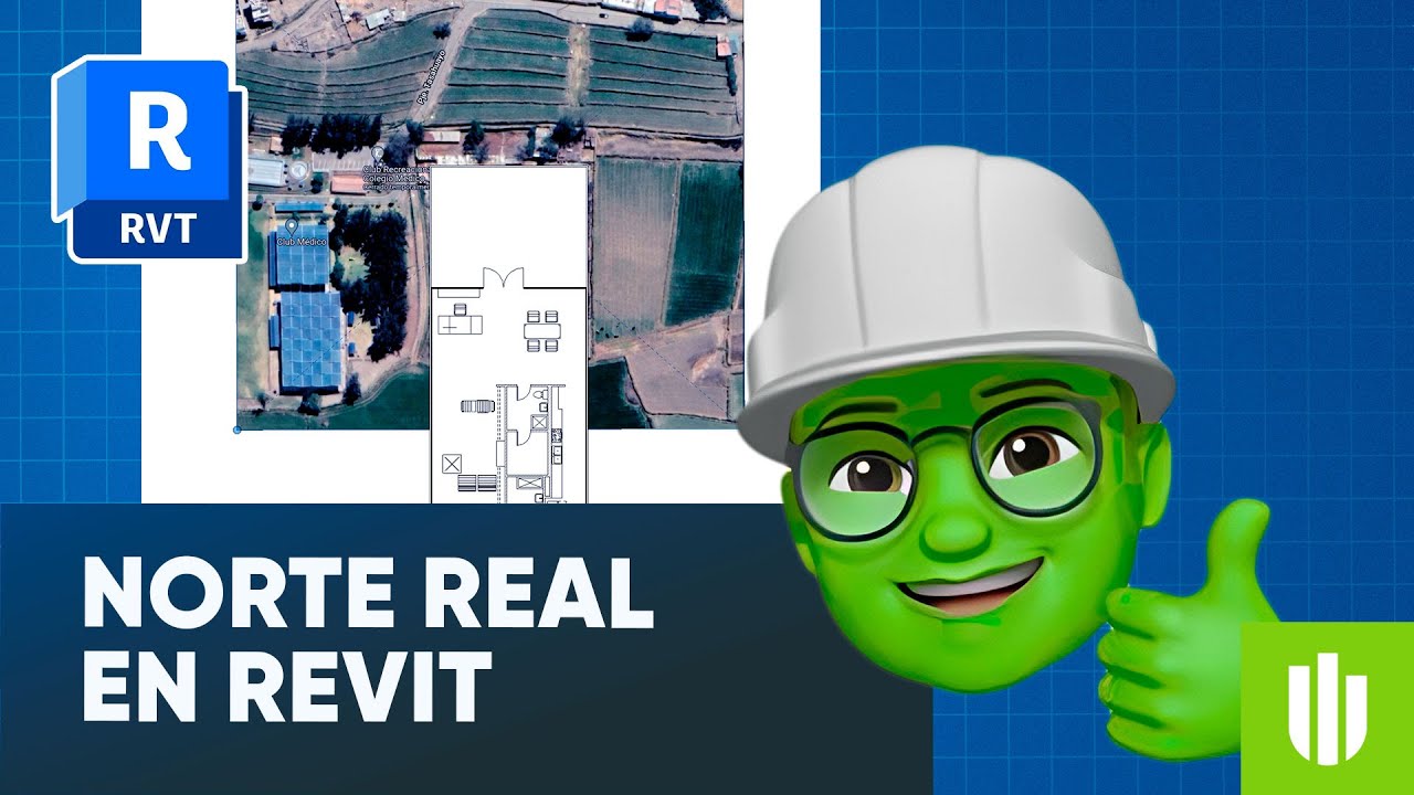 Como colocar el NORTE REAL en REVIT ↗ Tutorial paso a paso Arcux - YouTube