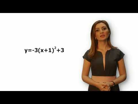 Riyaziyyat - Kvadratik funksiyanın qrafiki