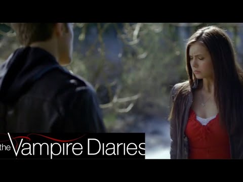 TVD 1x01 - Elena runs into Stefan at the Cemetery - YouTube