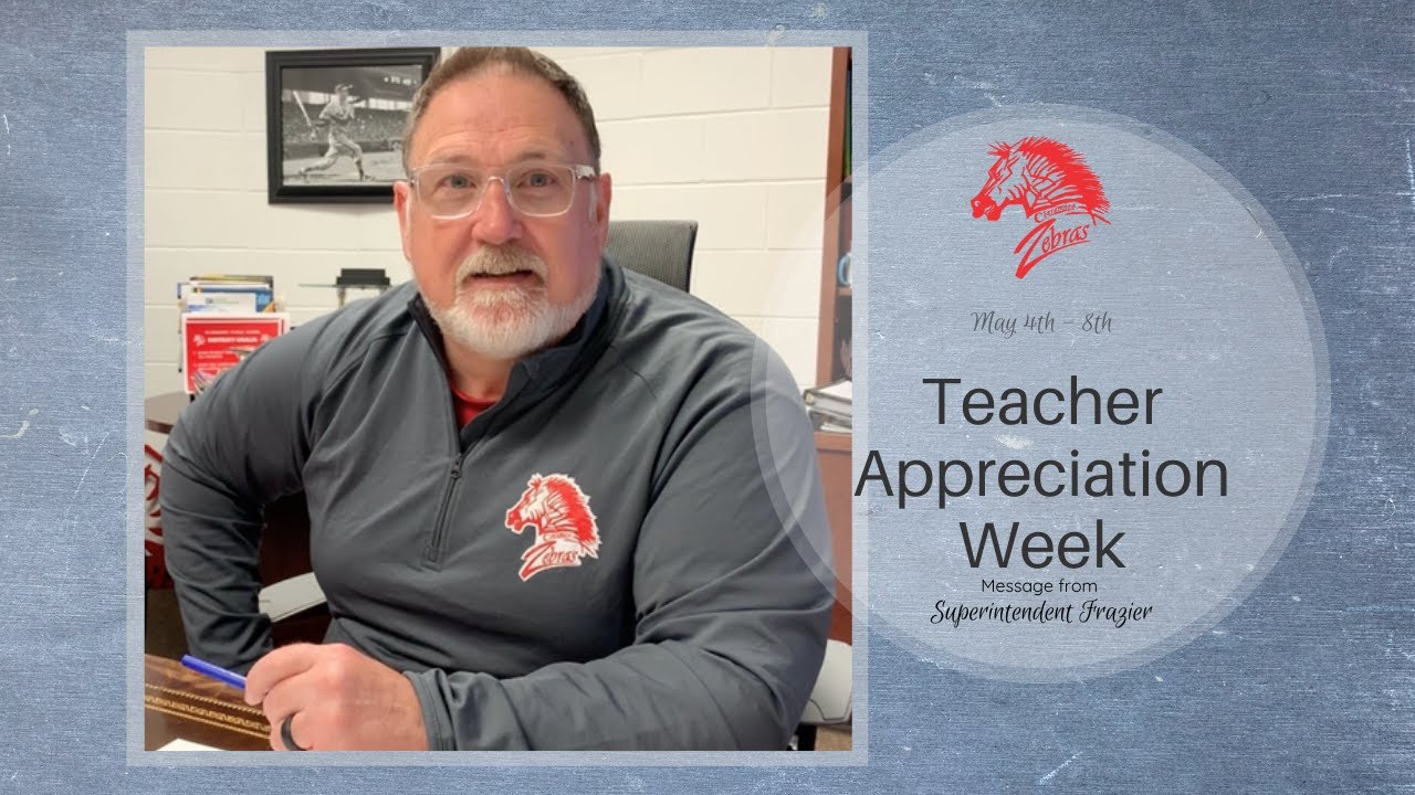 Teacher Appreciation Message from CPS Superintendent, Mr. Frazier ...