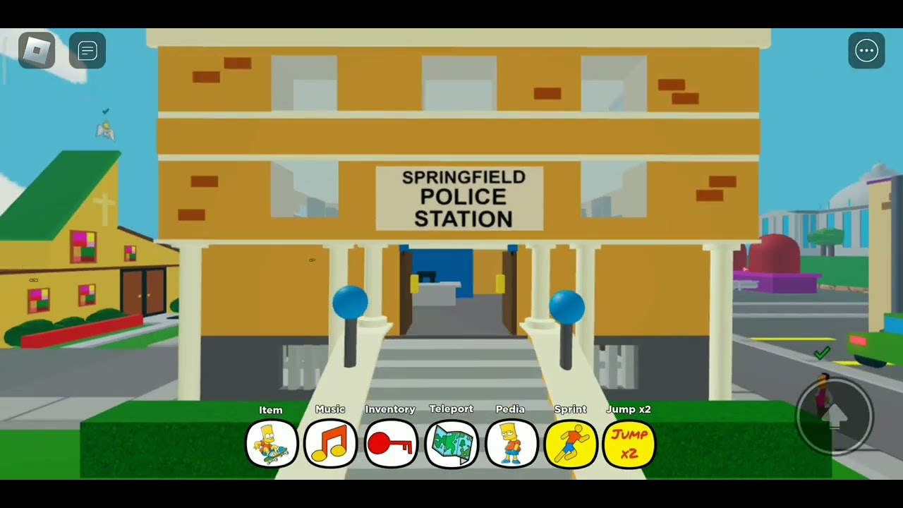 How to find Gun to Open Police Station in Find the Simpsons - YouTube