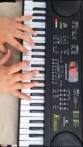 My First Song on Keyboard: Wednesday Addams Movie Theme! 🎹🎶 Stay Tuned ...