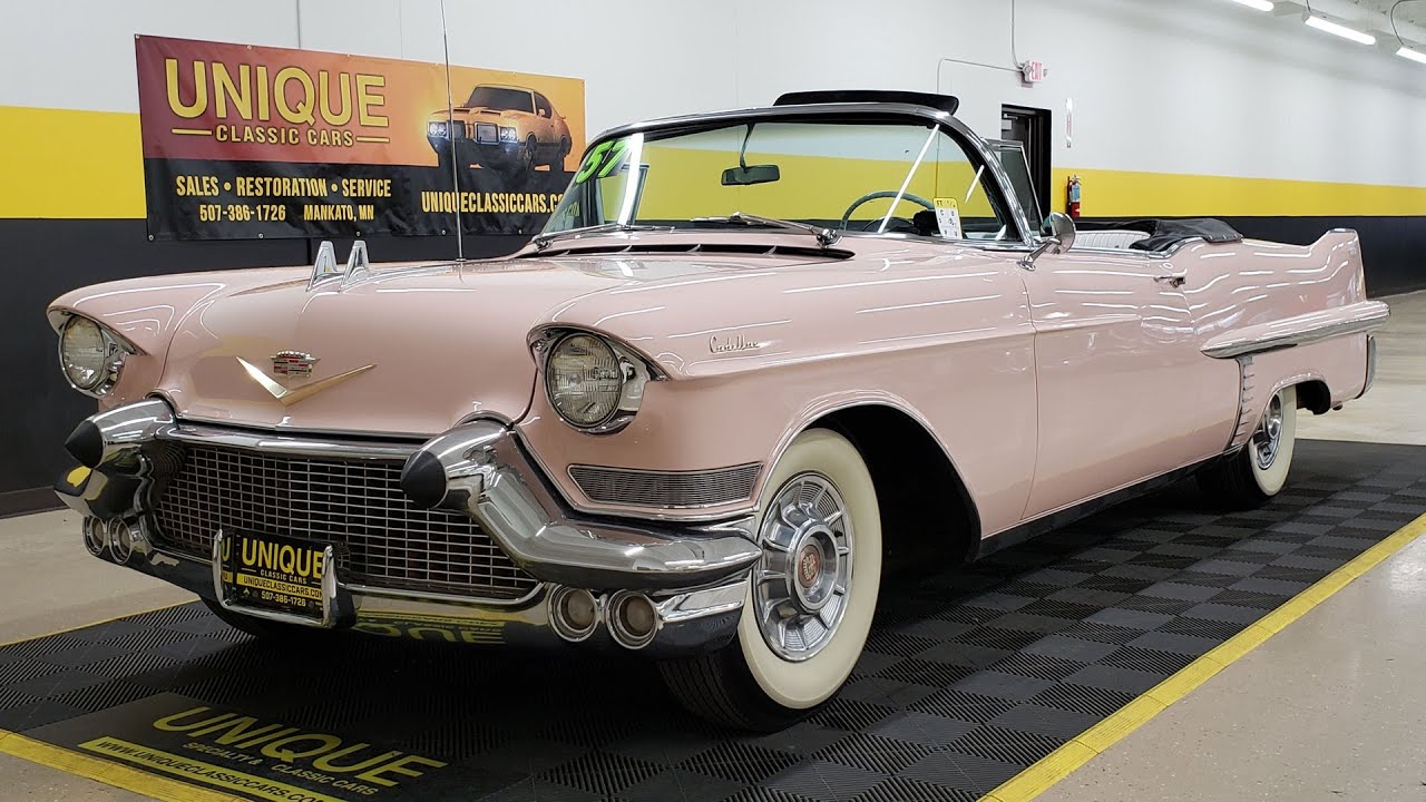 1957 Cadillac Series 62 Convertible | For Sale $89,900 - YouTube