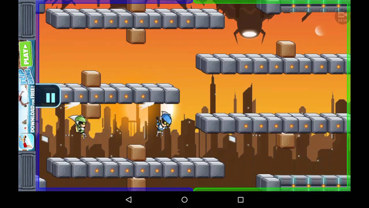 Gravity guy multiplayer with didi - YouTube