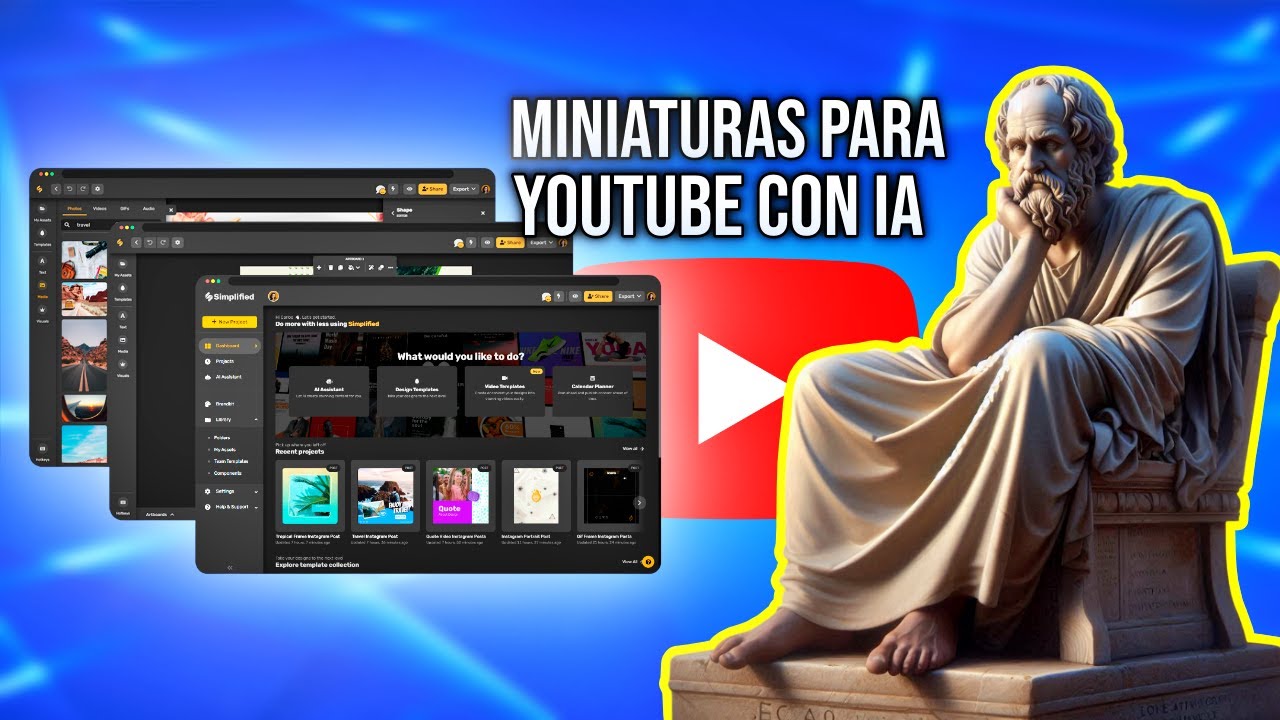 Haz MINIATURAS Virales en Menos de 1 Minuto y 100% GRATIS - YouTube