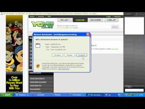 Hoe maak je je eigen game deel 1 - YouTube