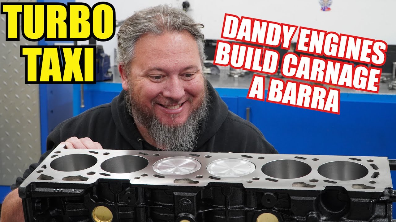 Carnage - Dandy Engines Builds a Barra for Turbo Taxi - YouTube