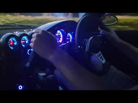 Belgium Rx7 FD3S Veilside Fortune shifting with the ikeya shifter - YouTube