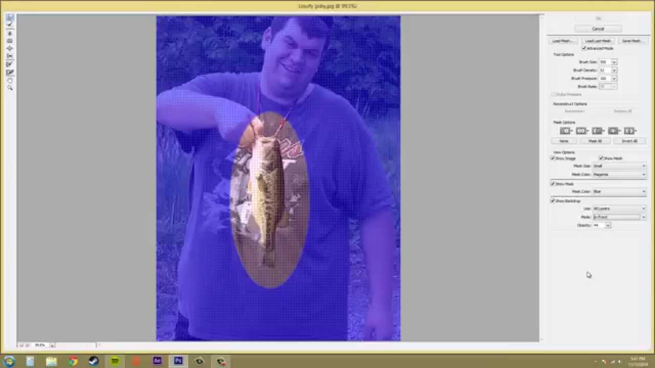 Photoshop CS6 Tutorial - 198 - Liquify Viewer Options - YouTube