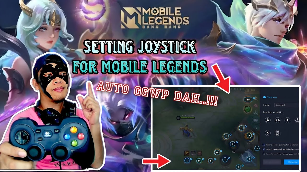 Setting Joystick Lengkap Di Game Mobile Legends Emulator Pc - YouTube