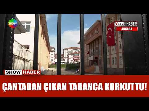 5. sınıf öğrencisi okula silah soktu!