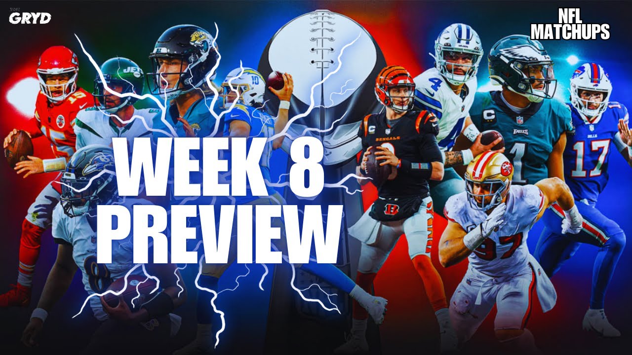 NFL Matchups | Week 8 NFL Matchup Breakdown: Key Insights & Predictions ...