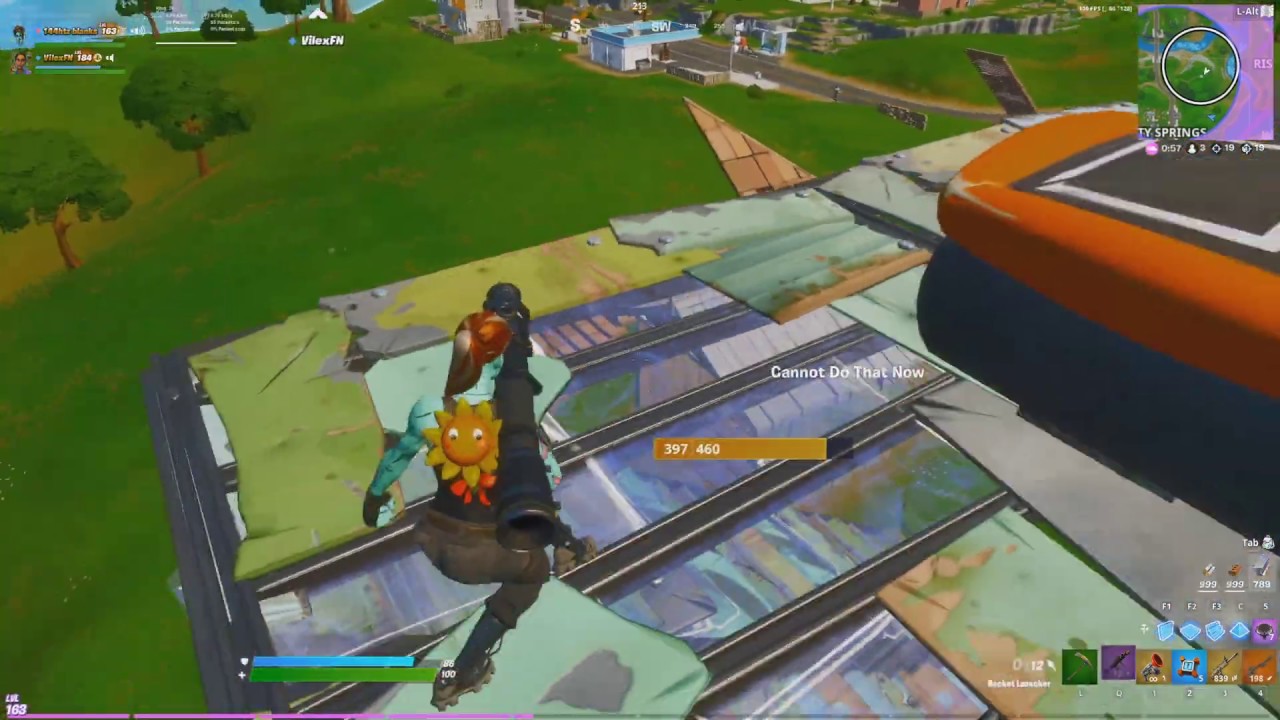 how we hit INSANE fortnite trickshots! (fortnite road to a trickshot ...