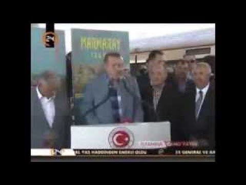 Başbakan Erdoğan. 150 Yıllık Rüya marayı Gerçekleştirdik.