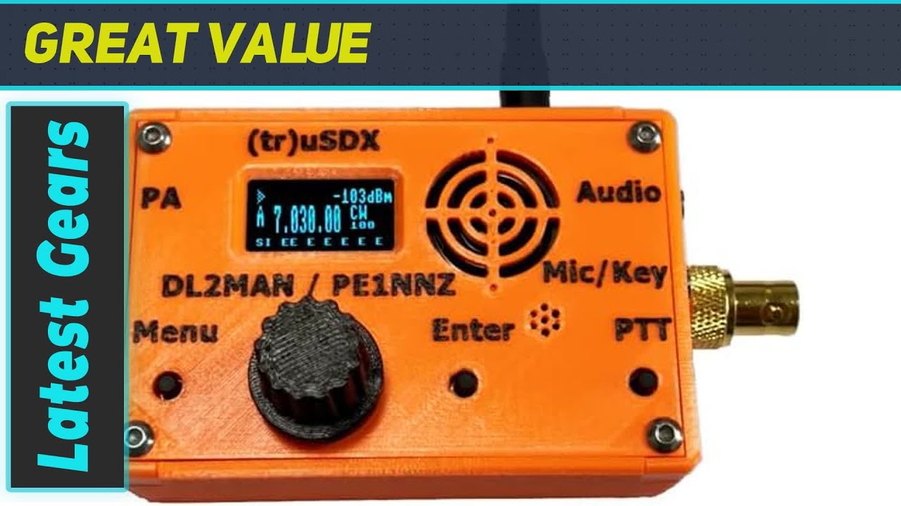 (tr)uSDX Multimode QRP Transceiver - Best 5-Band Portable Radio with ...