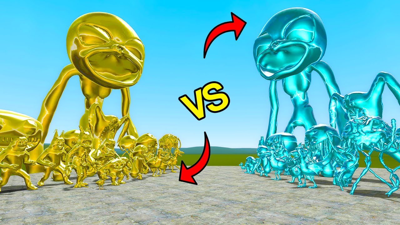 NEW ALL GOLDEN GARTEN OF BANBAN FAMILY VS ALL DIAMOND GARTEN OF BANBAN ...