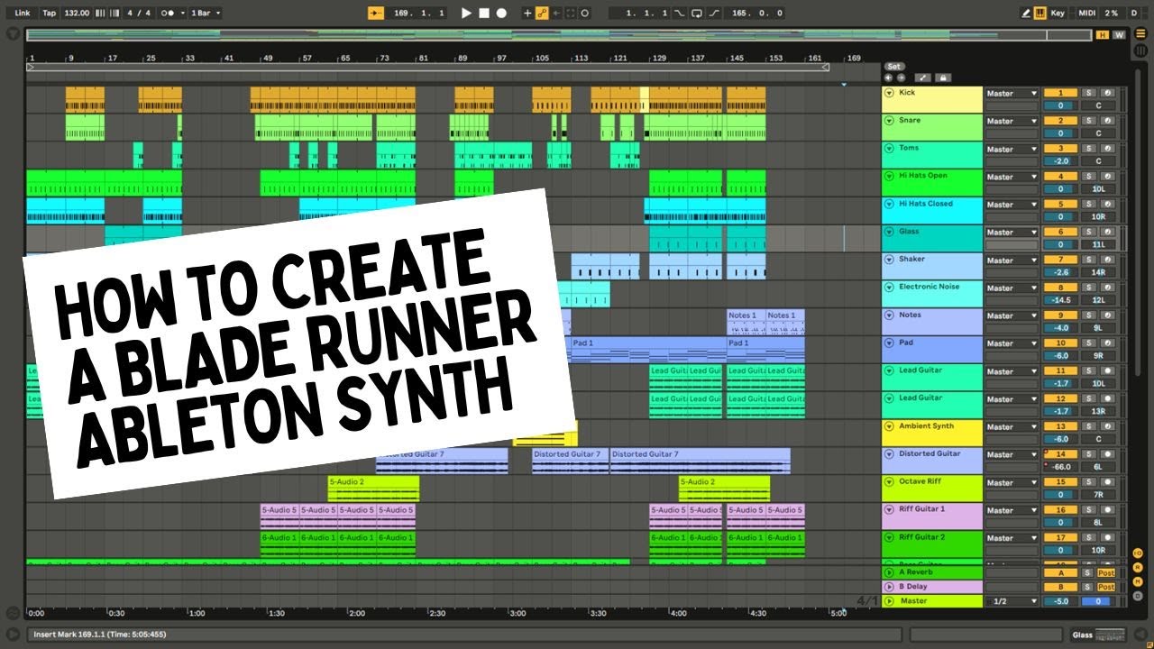 How to Create a Blade Runner Ableton Synth - YouTube