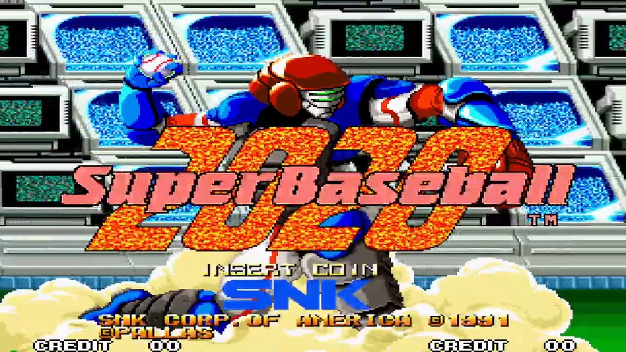 2020 Super Baseball - Neo Geo - Gameplay - YouTube