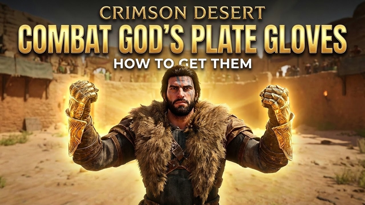 How to GET THE COMBAT GOD'S PLATE GLOVES in Crimson Desert (Step by ...