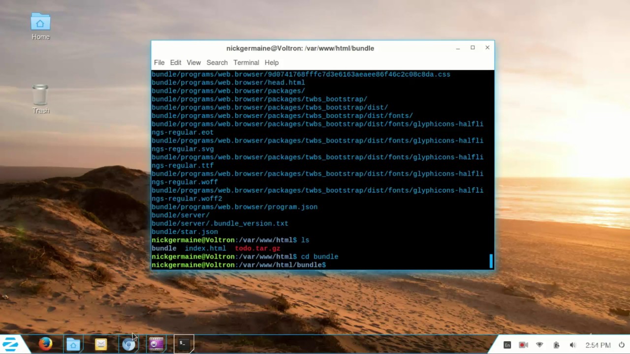 (59) Deploying our Meteor app to an Apache 2 server - YouTube