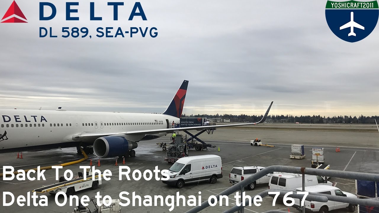 Back To The Roots - Delta One to Shanghai on the 767 (DL589, SEA-PVG ...
