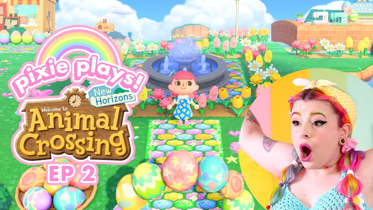 Tour of My PASTEL RAINBOW Island Progress & DRAMA OMG... 💕 Pixie Plays Animal Crossing EP 2 💕 ...