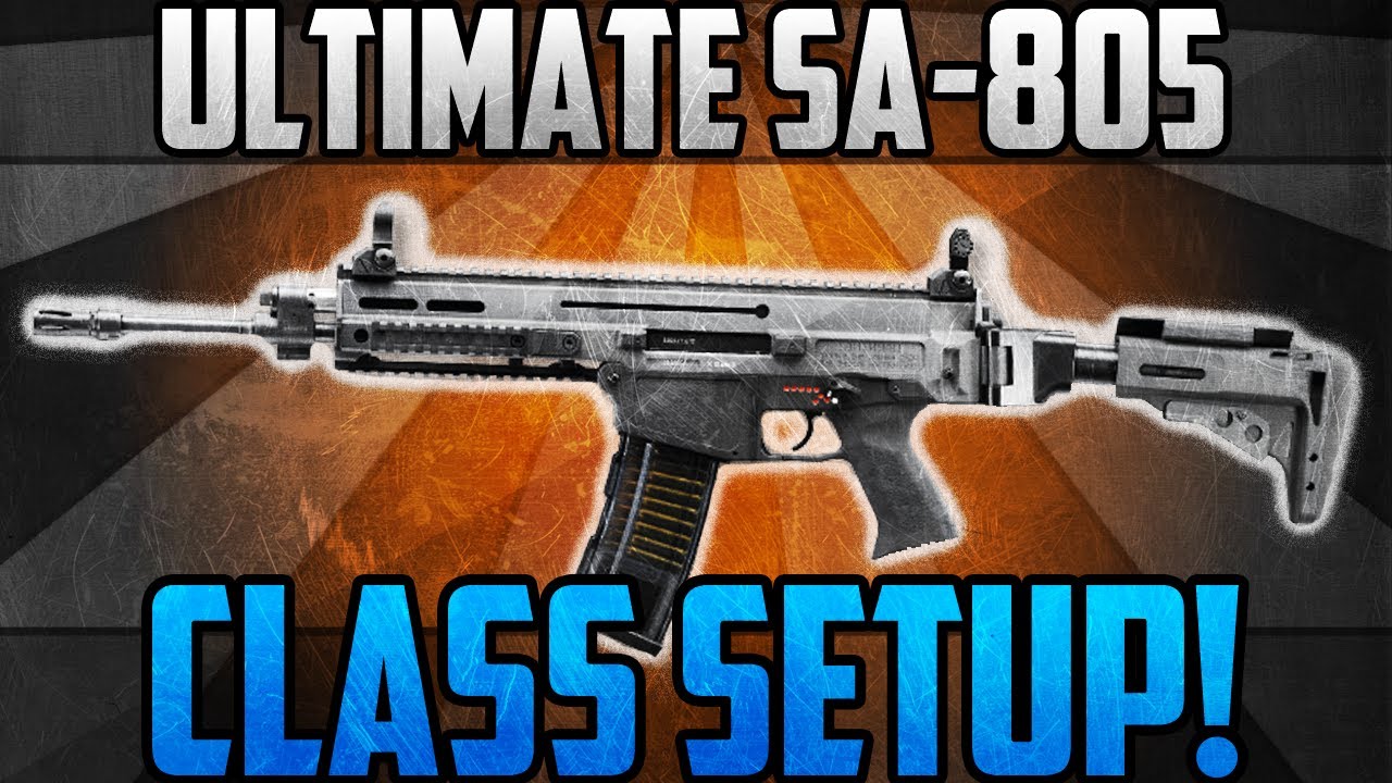 Call of Duty: Ghosts- Ultimate "SA-805" Class Setup | Silent Killer ...