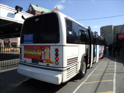 NJT NovaBus RTS Sound Clip on-board #1013 on the 22 to Hoboken 1/2 ...