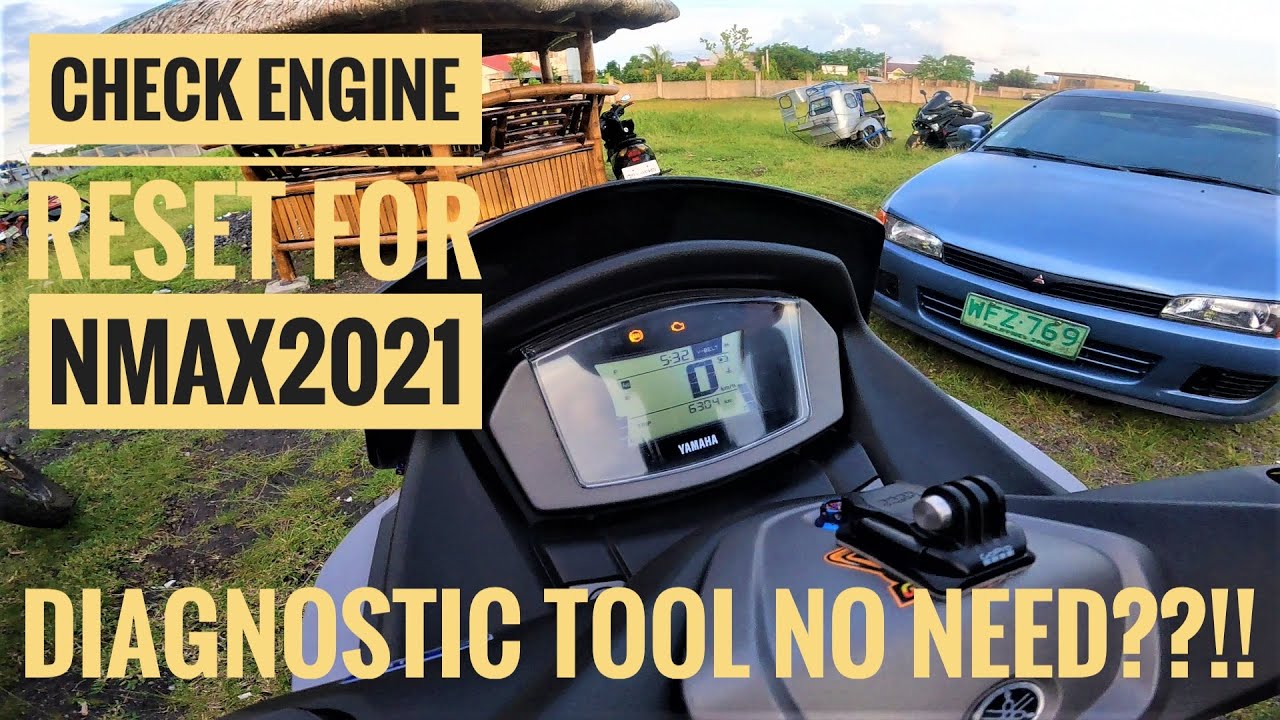 HOW TO RESET CHECK ENGINE NMAX 2021 | SECRET REVEALED | CODE 42 | NMAX ...